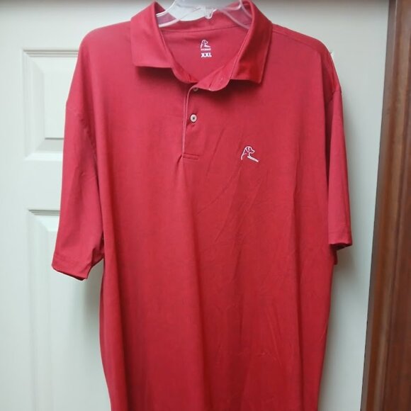 Rhoback | Shirts | Rhoback The Tiger Polo Shirt Men Xxl Artistic Red ...